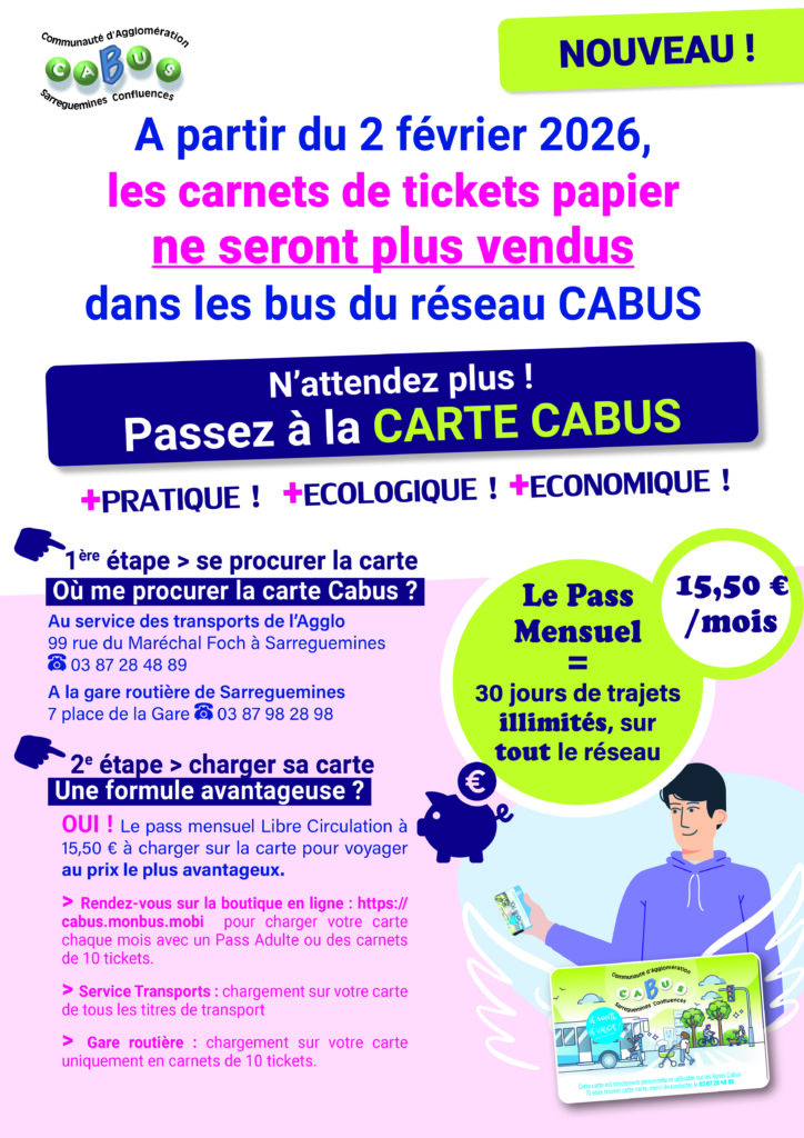 NOUVEAU SUR LE RÉSEAU CABUS - CASC